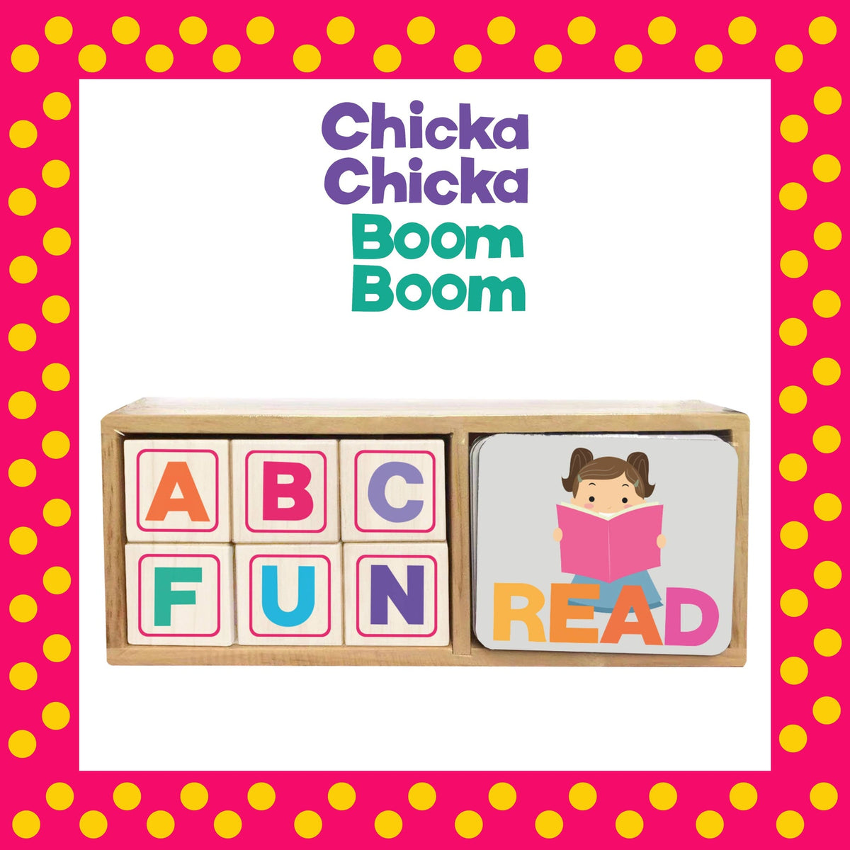 BA Chicka Chicka Boom Boom - ABC Spelling Blocks – 4 Kids Only