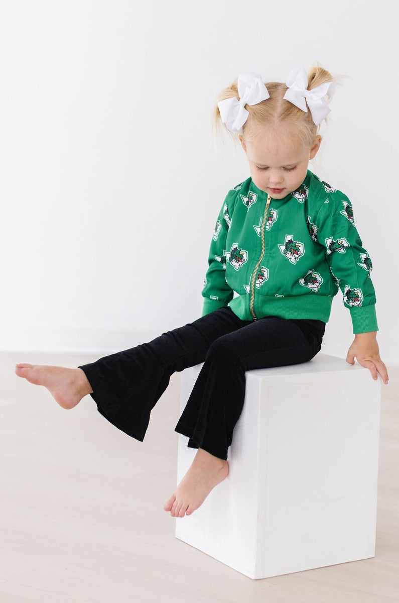 Black Ribbed Velvet Bells – 4 Kids Only