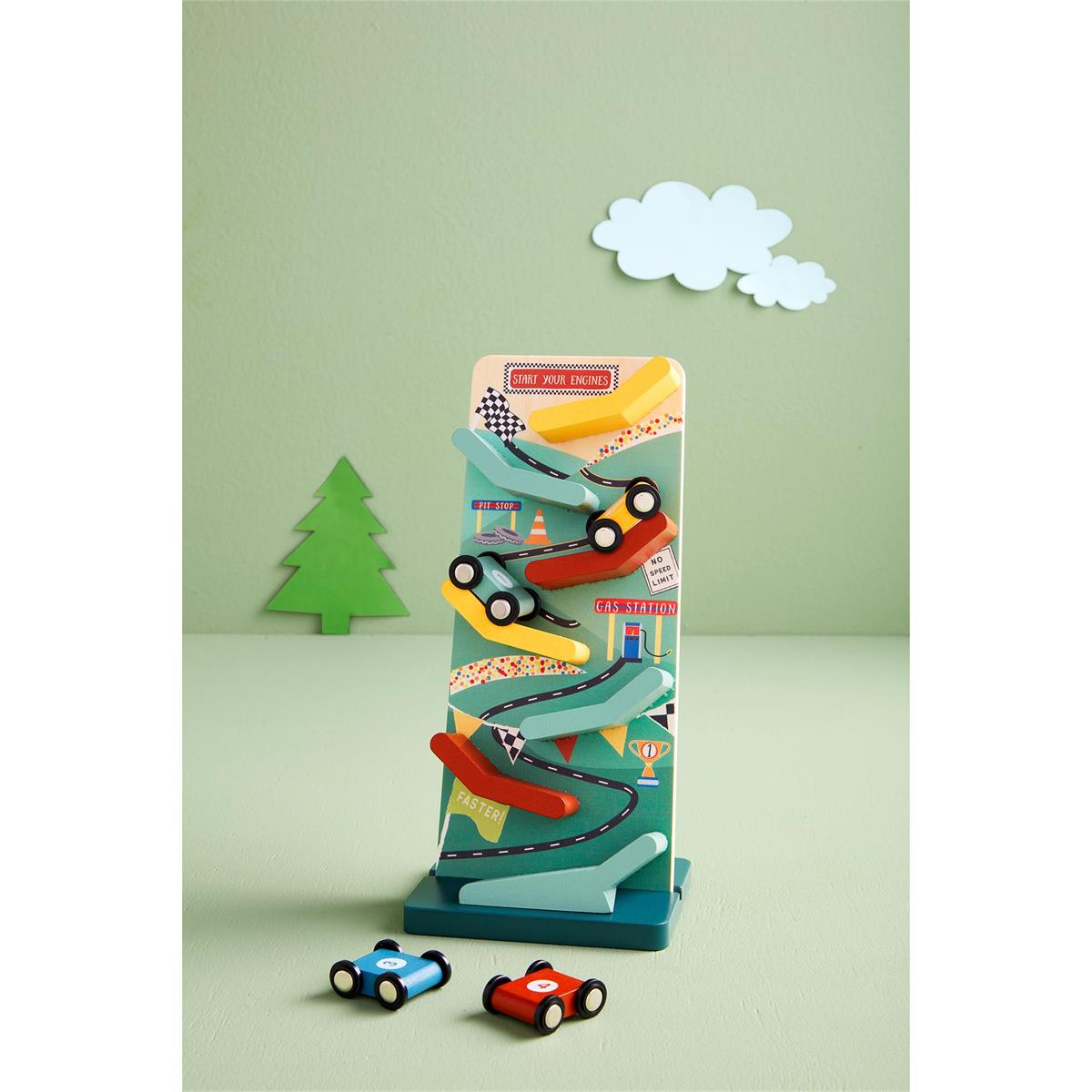 Race Car Sliding Track Set – 4 Kids Only