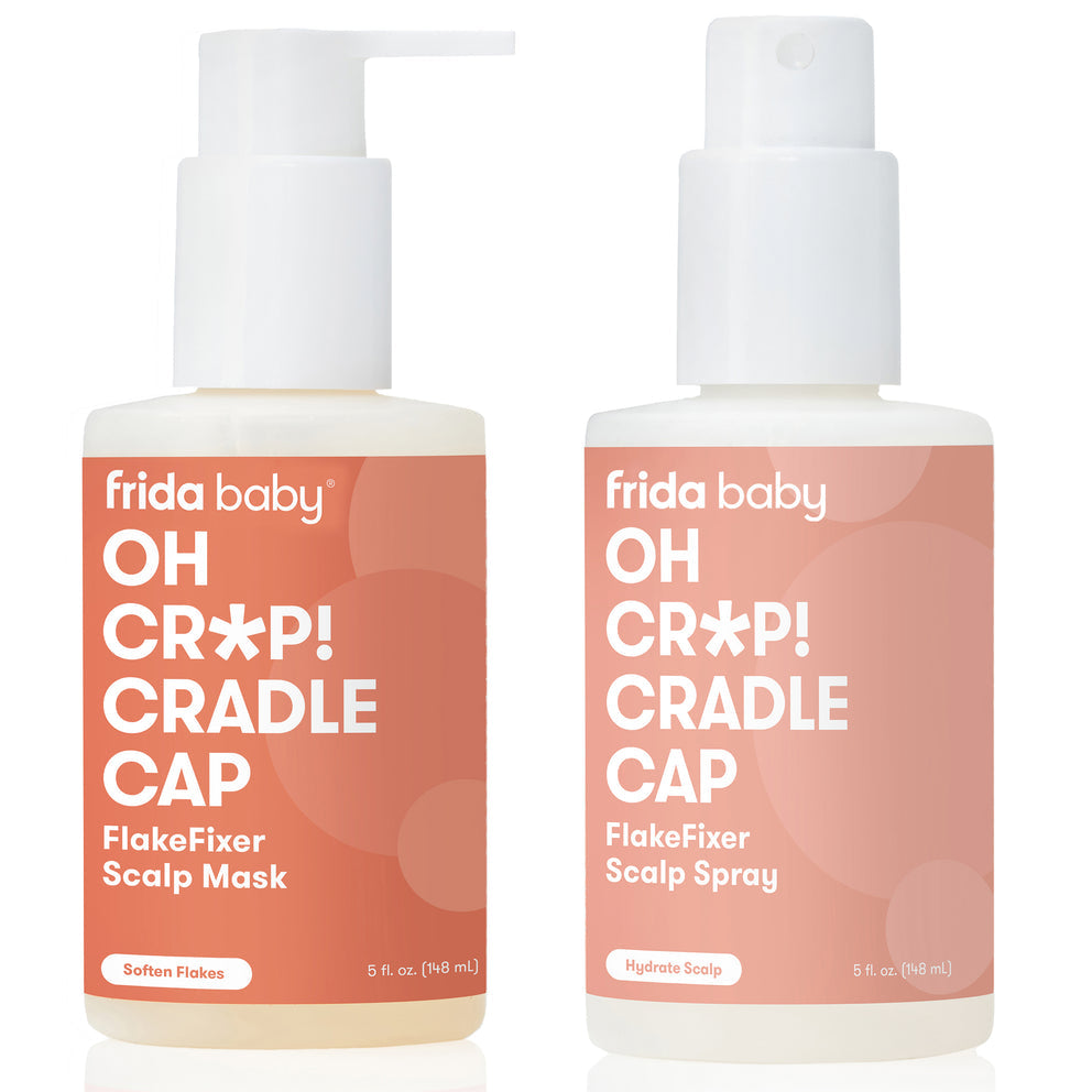 Frida Baby FlakeFixer Cradle Cap Scalp Spray + Scalp Mask Duo – 4 Kids Only