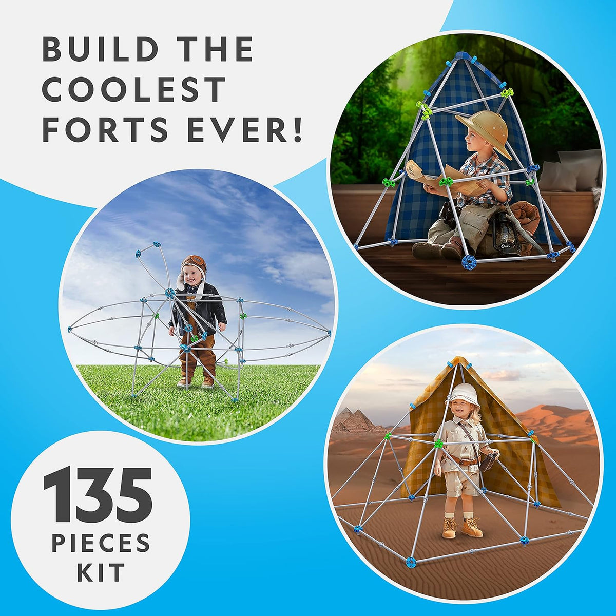 NG Epic Forts Building Kit – 4 Kids Only