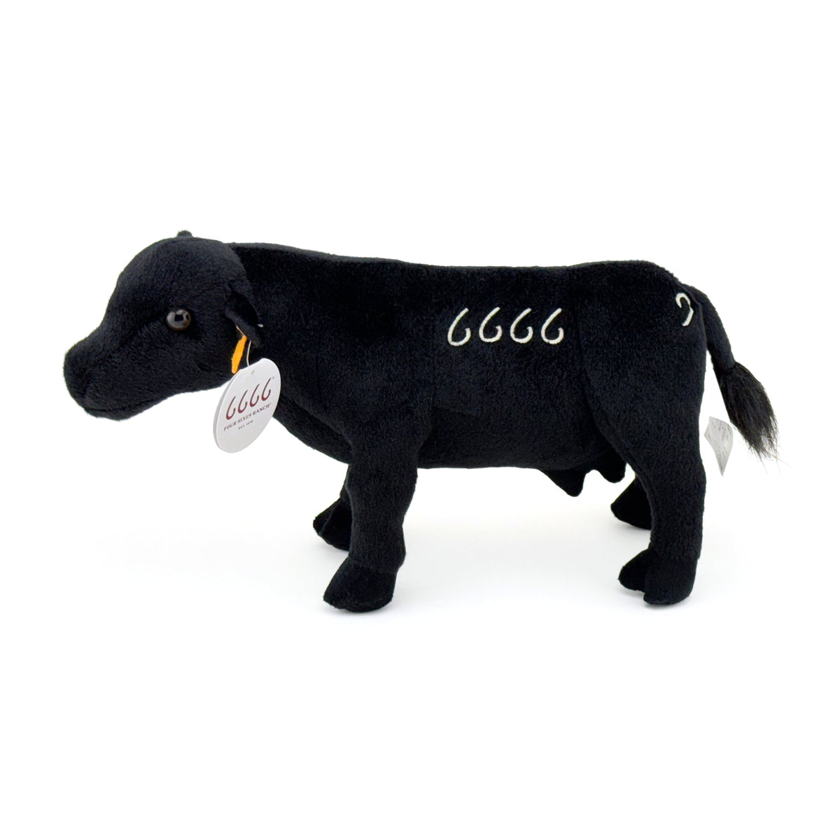 BC Four Sixes Ranch Plush Black Angus Cow – 4 Kids Only