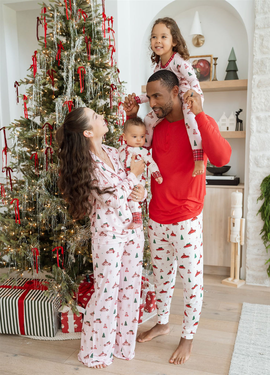 Red Holly Jolly Cruisers Men's Jogger – 4 Kids Only