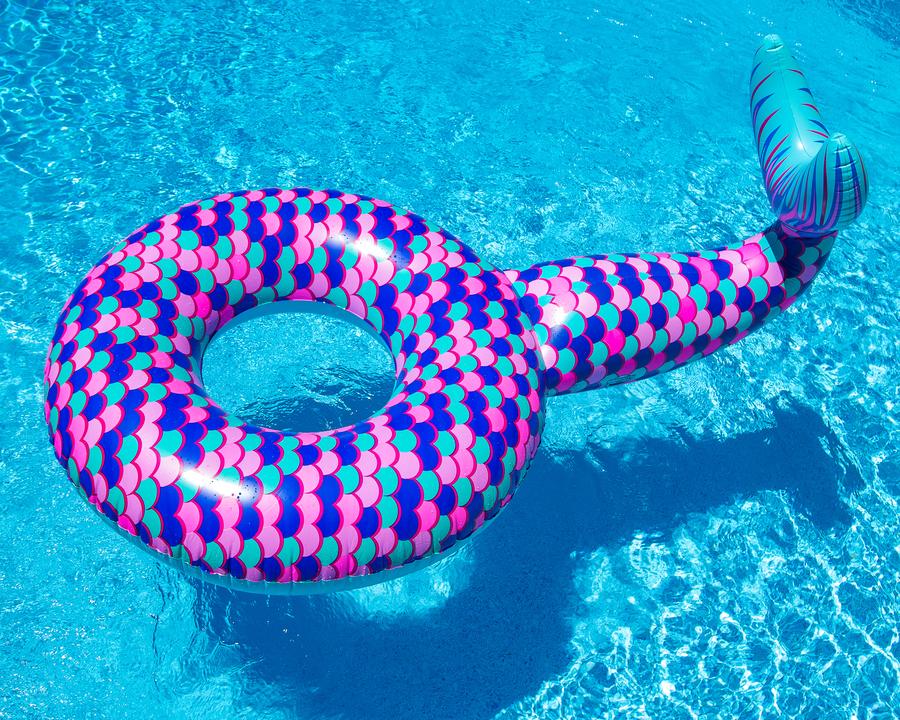 Giant Mermaid Tail Pool Float – 4 Kids Only